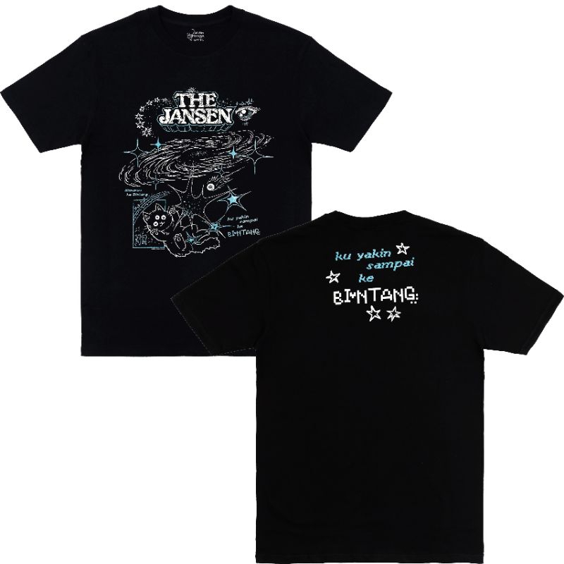 The jansen - Wandering in a space and dream / the jansen band T-shirt ...