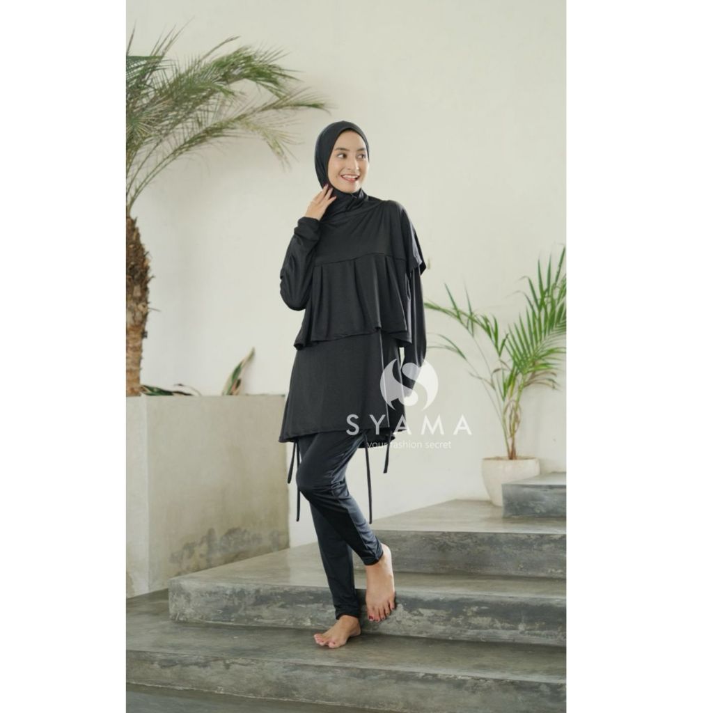 BEST SELLER !! BAJU RENANG MUSLIMAH NIKITA ONE SET + HIJAB !! BEST ...