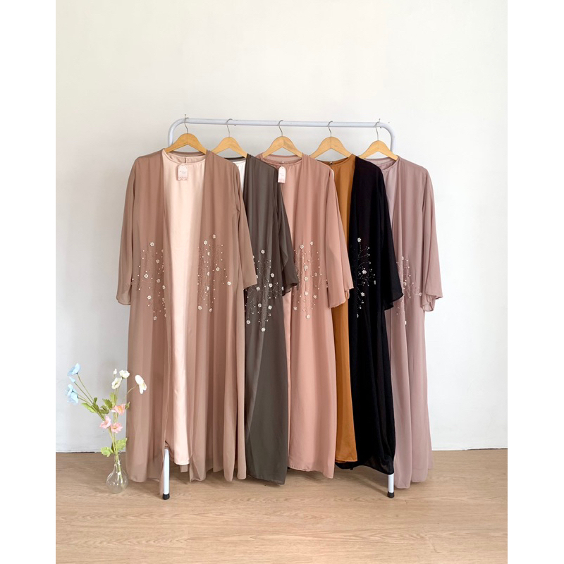 (Authentic) Abaya Aesthetic | Raya Dress | Abaya | Shopee Malaysia