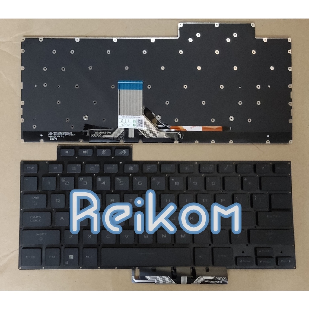 Keyboard Asus ROG Flow X13 GV301 GV301q GV301qe GV301qh GV301r GV301ra ...