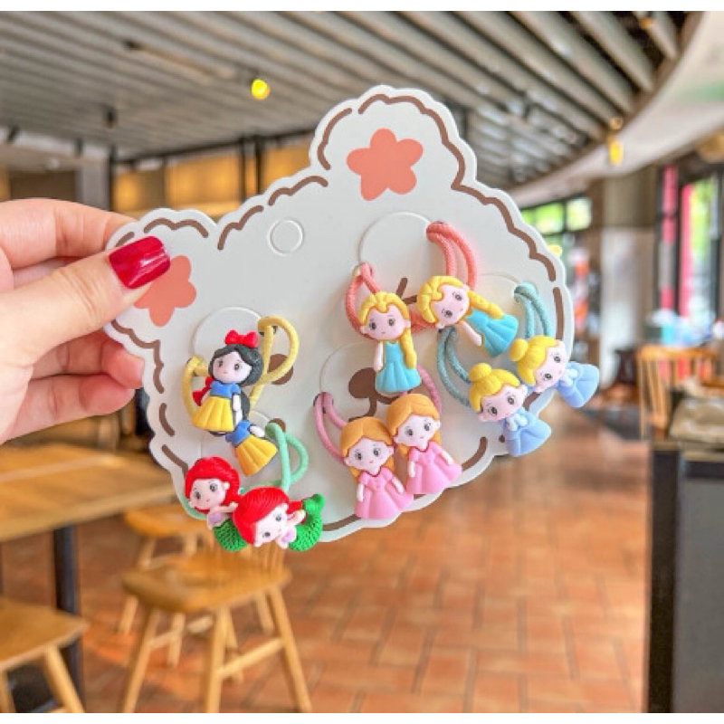 Korean Resin Women's Sanrio Hair Rubber / Sanrio Character Rubber Band ...