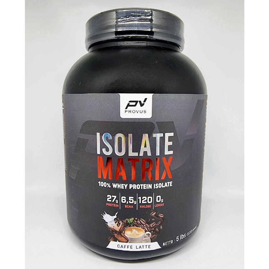 Provus Isolate Matrix 100% Whey Protein Isolate 5 lbs (Large) | Shopee ...