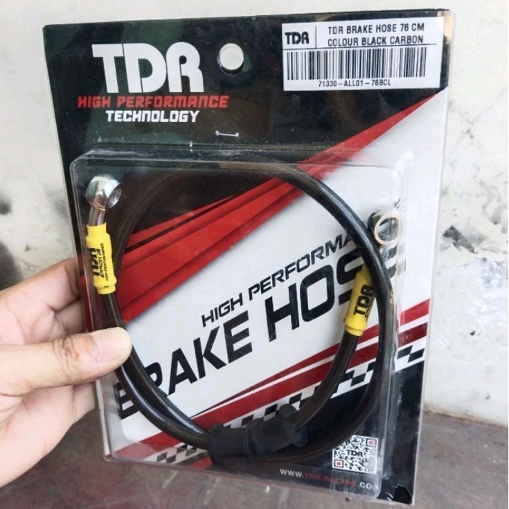 Tdr BLACK CARBON Brake Hose 76cm | Shopee Malaysia