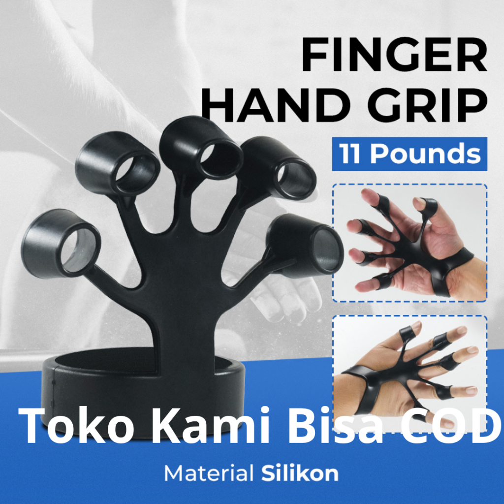 Silicone Finger Hand Grip Sports Power Strength 11 Pounds | Shopee Malaysia