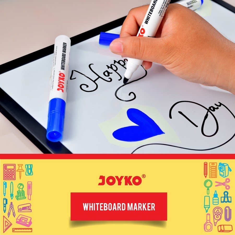 PUTIH Joyko Whiteboard Marker Whiteboard Marker Whiteboard Marker ...
