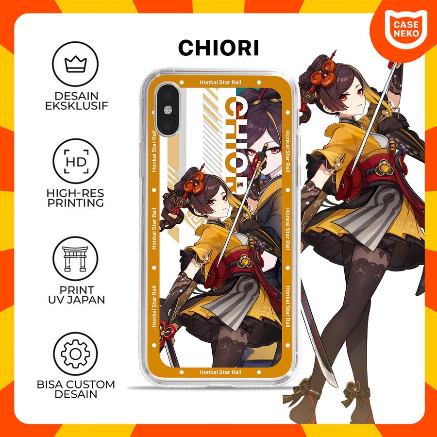 Case HP Chiori Fontaine Genshin Impact Custom Casing All Type HP V1 ...