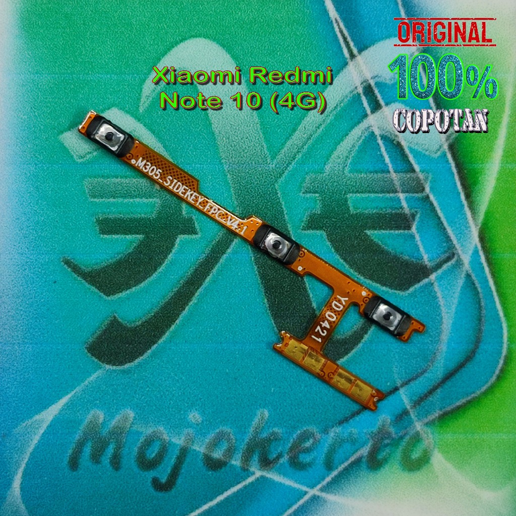 TOMBOL Xiaomi Redmi Note 10 / 10S flexible power button / flexible on ...