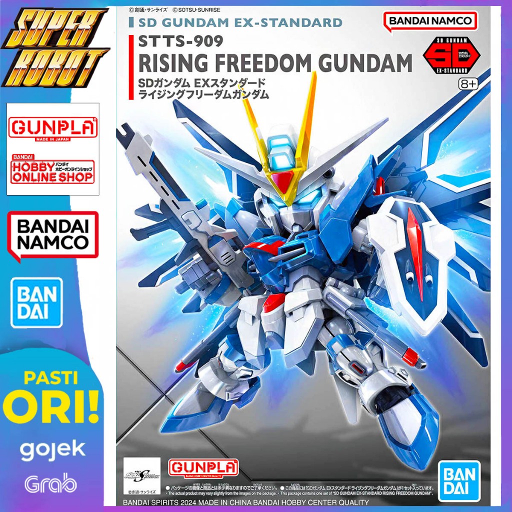 Bandai SD EX Standard Rising Freedom Gundam | Shopee Malaysia