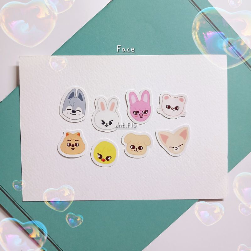 Skzoo Stray Kids Vinyl Sticker (Face) | Shopee Malaysia