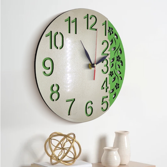 Elegant Aesthetic Round Wall Clock Numbers JD030 | Shopee Malaysia