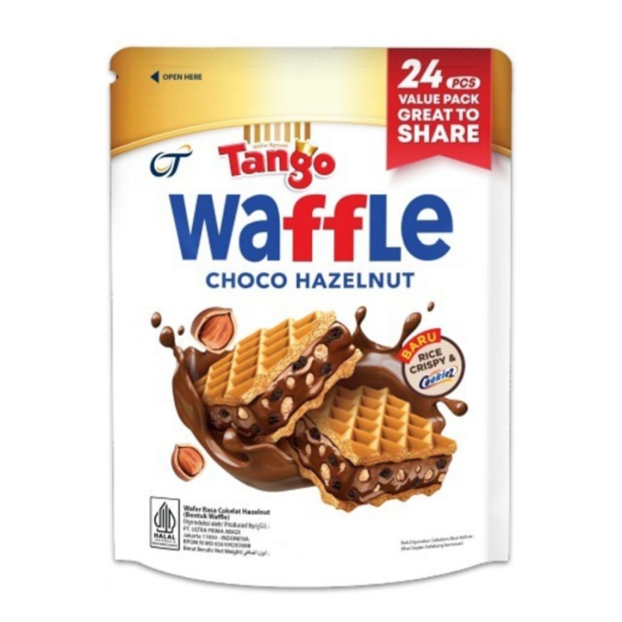 Tango Waffle Wafer Choco Hazelnut 24 x 10gr | Shopee Malaysia