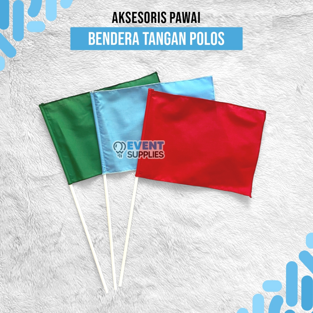 Plain Hand Flag Mini Flag/Blank Hand Flag Stalk Stick Parade 21x16cm ...