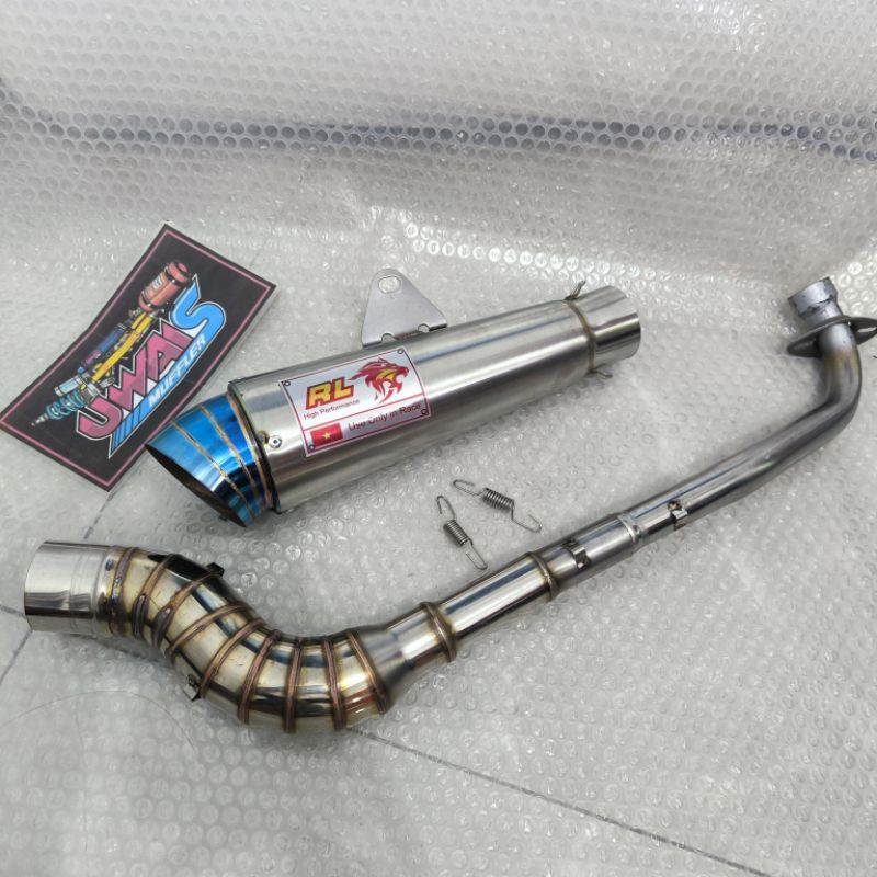 Red Leo Exhaust Open For Ex5 lc135 Y15ZR Bonus Sym Kriss 110/125 SRL ...
