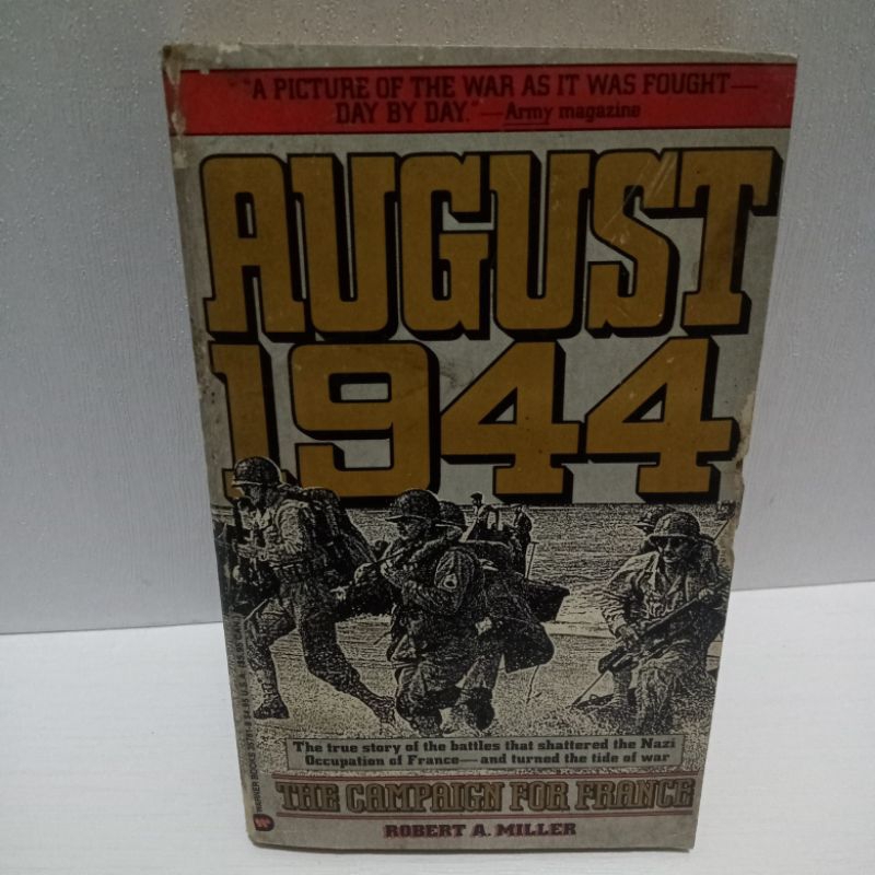 Original book AUGUST 1944 - ROBERT A MILLER | Shopee Malaysia