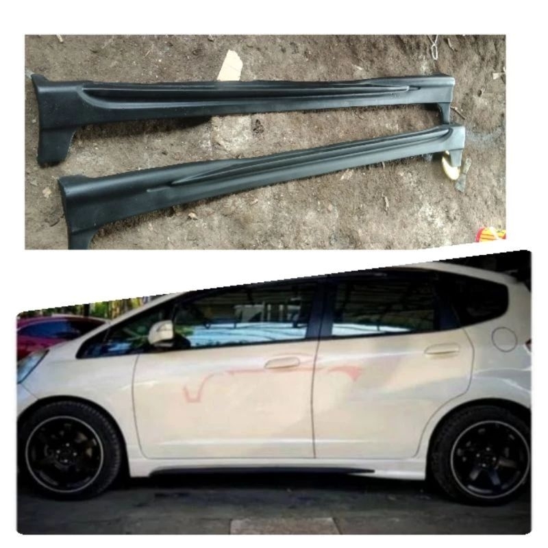 Side skirt sideskirt side bodykit jazz GE 8 jazz rs s | Shopee Malaysia