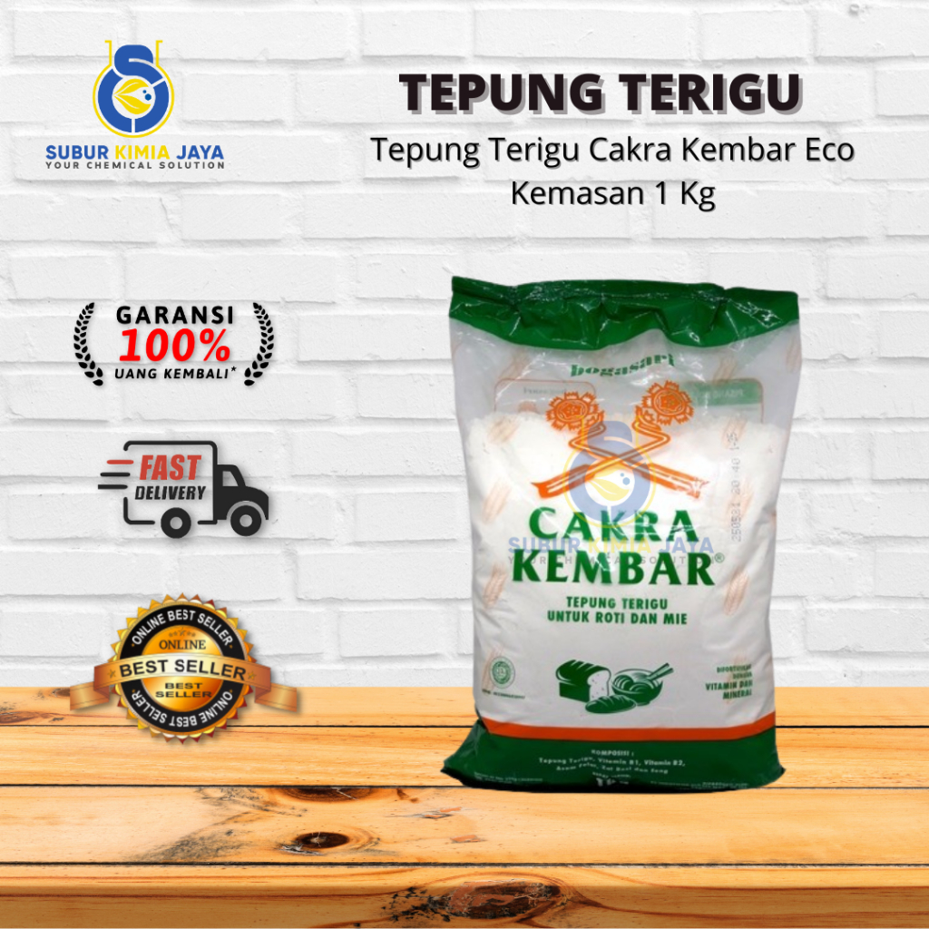 Eco Twin Chakra Wheat Flour 1kg | Shopee Malaysia