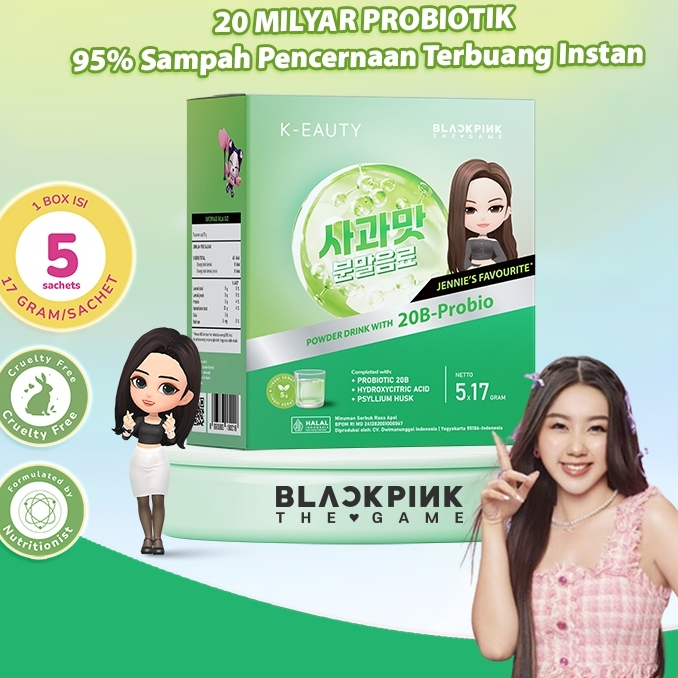 K-eauty Fiber 20B-Probio X Blackpink The Game | High Fiber And ...