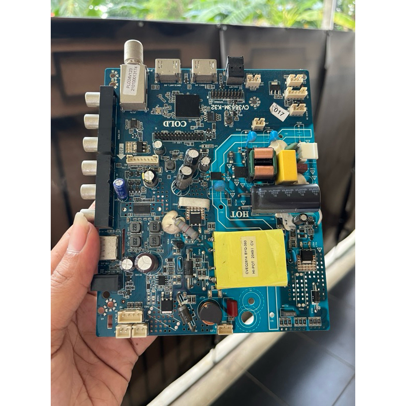 Mb MAINBOARD TV LED POLYTRON DIGITAL PLD 24V123 PLD 24V0853 ORIGINAL ...