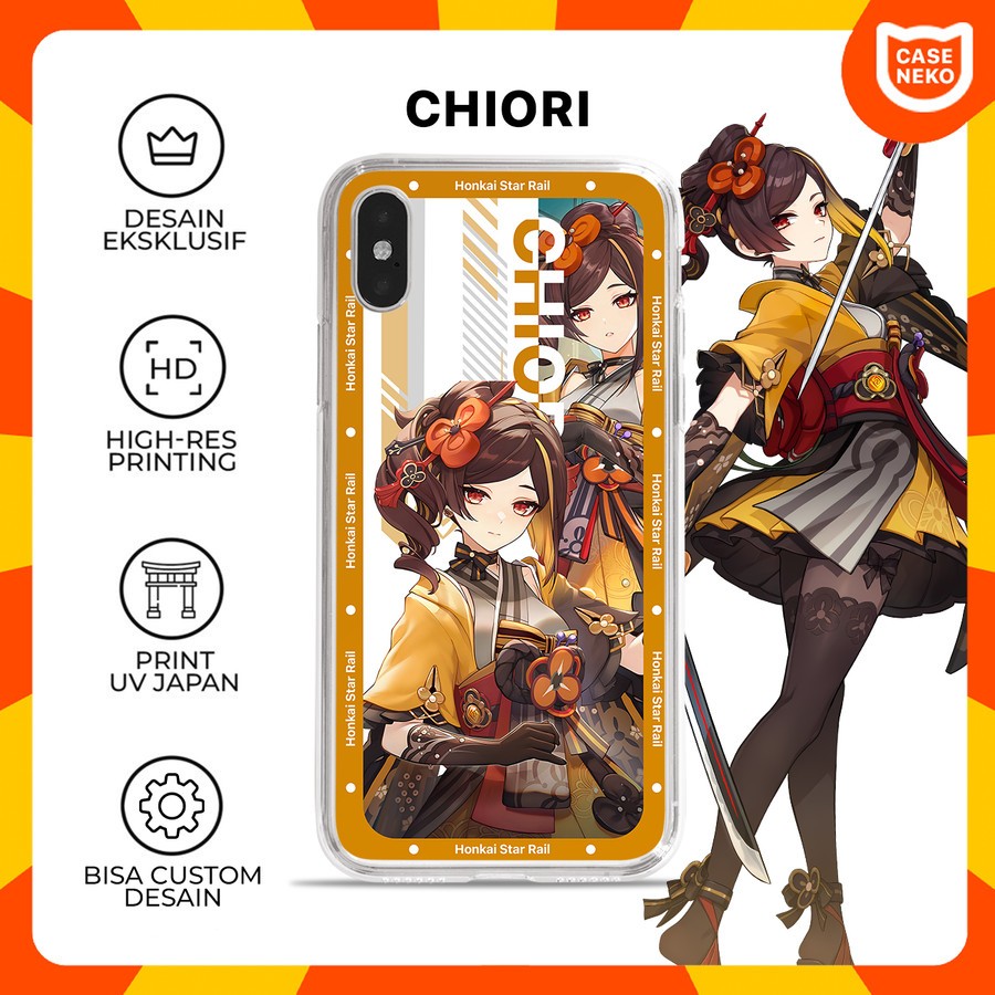 Case HP Chiori Fontaine Genshin Impact Custom Casing All Type HP V3 ...
