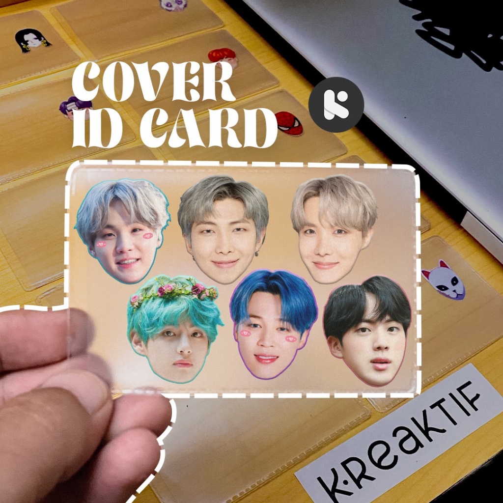 K-pop BTS ID CARD ID CARD Cover - Unique Cute Scratch-Resistant ...