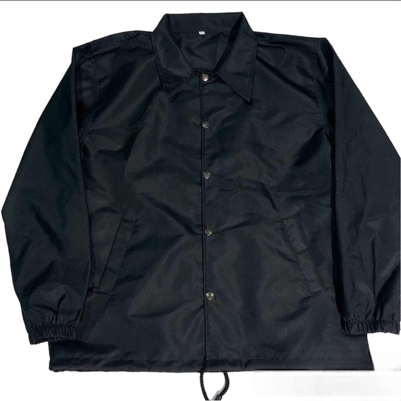 Latest plain waterproof coach jacket for men and women | Shopee Malaysia