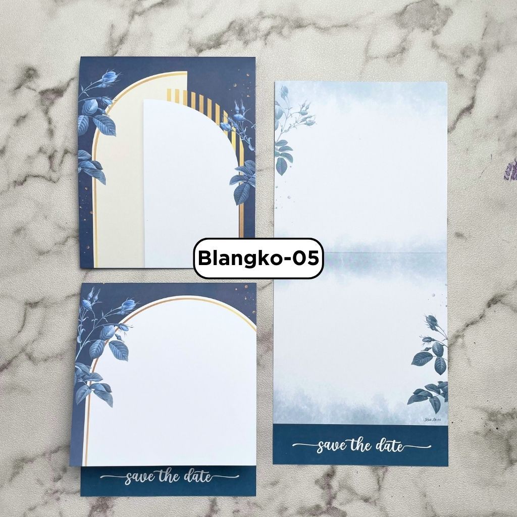 UJ Invitation Blank Wedding Invitation Material BC blanko empty ...