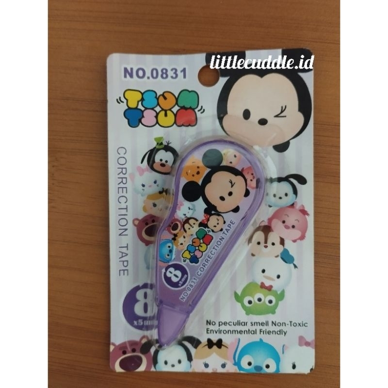 Tsumtsum Correction Tape | Type X Roll | Type X PAPER | Shopee Malaysia