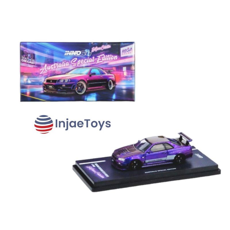 Inno64 Nissan Skyline R34 Z-True ENDGAME Australia Special Edition ...