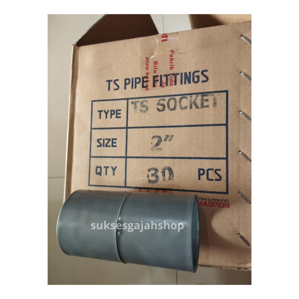 Pvc SOCK 2" AW MASPION / TS SOCK PVC 2 INCH AW MASPION | Shopee Malaysia