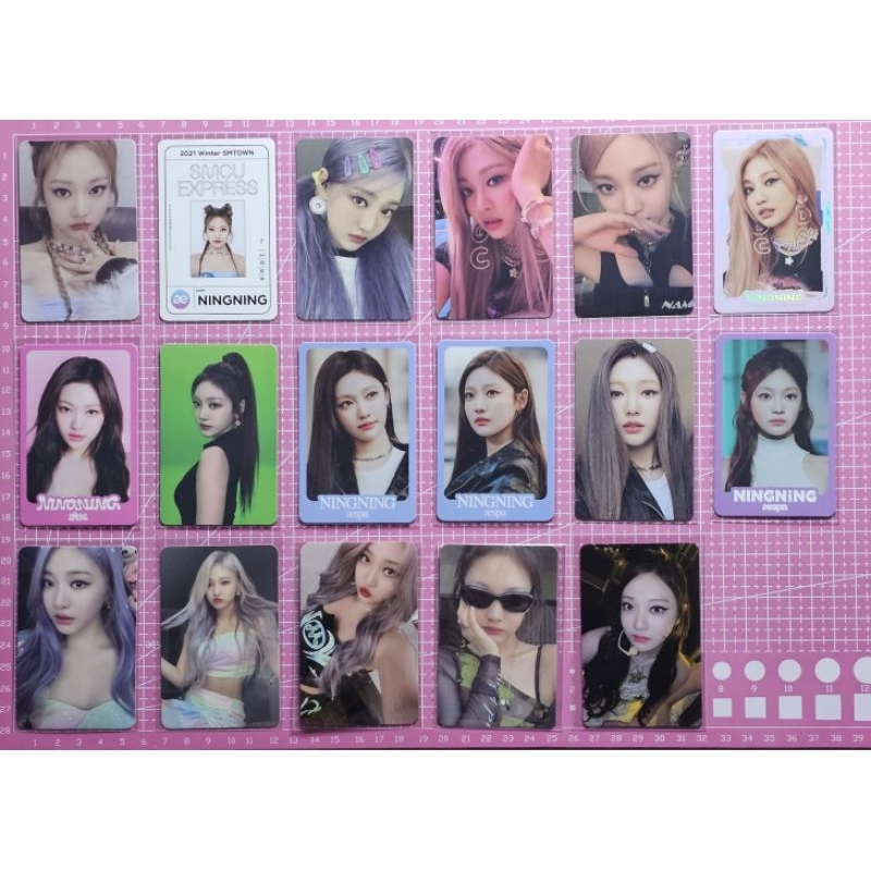 Ningning AESPA PHOTOCARD OFFICIAL | Shopee Malaysia
