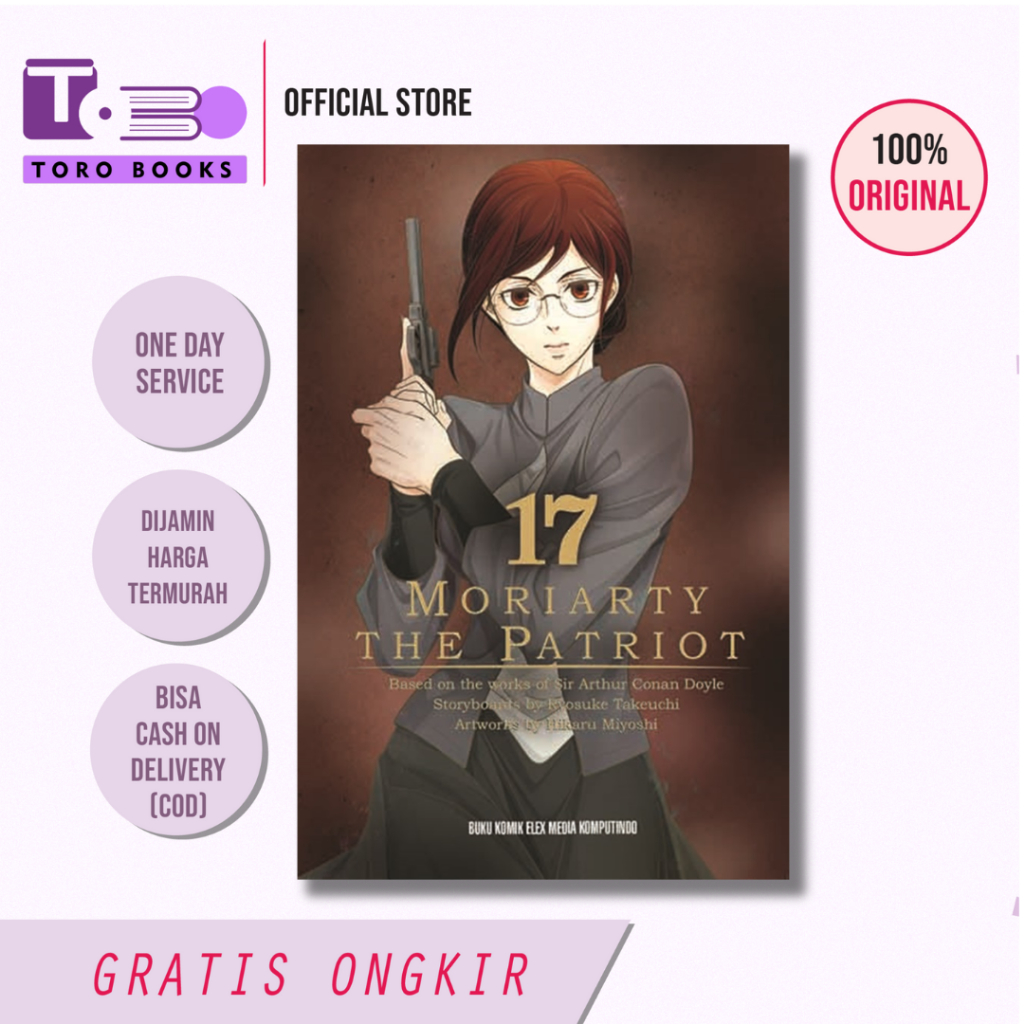 Moriarty the Patriot Comic - Miyoshi Hikaru (ready many titles) | Shopee Malaysia