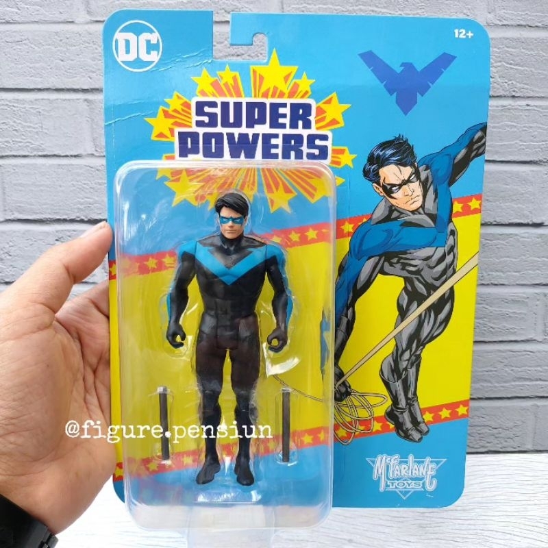 DC MCFARLANE TOYS SUPER POWERS NIGHTWING RETRO CLASSIC ACTION FIGURE ...