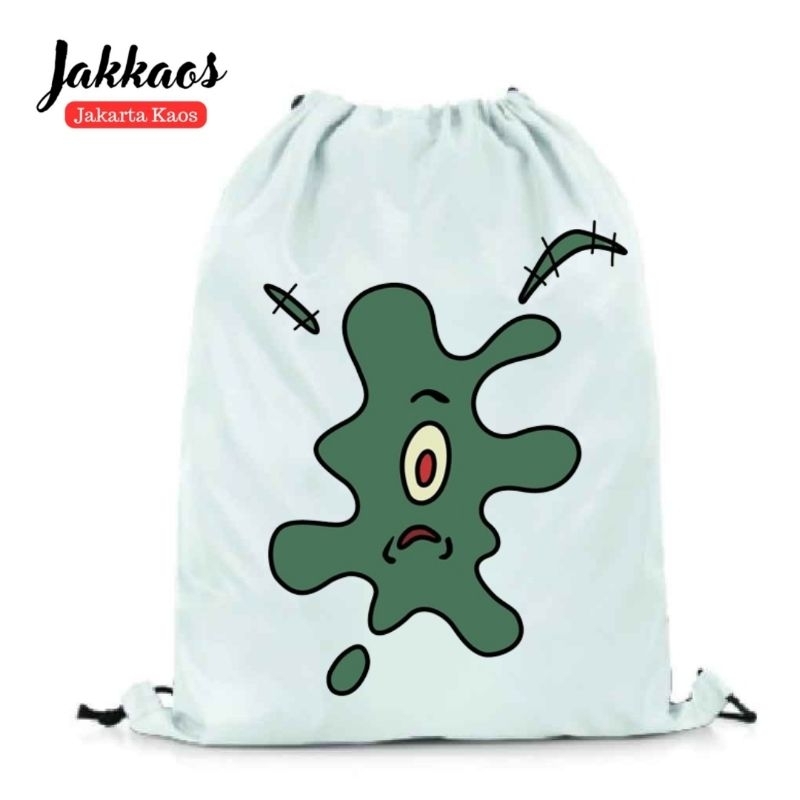 Plankton Drawstring Bag SpongeBob Taslan Design Unisex Bag | Shopee ...