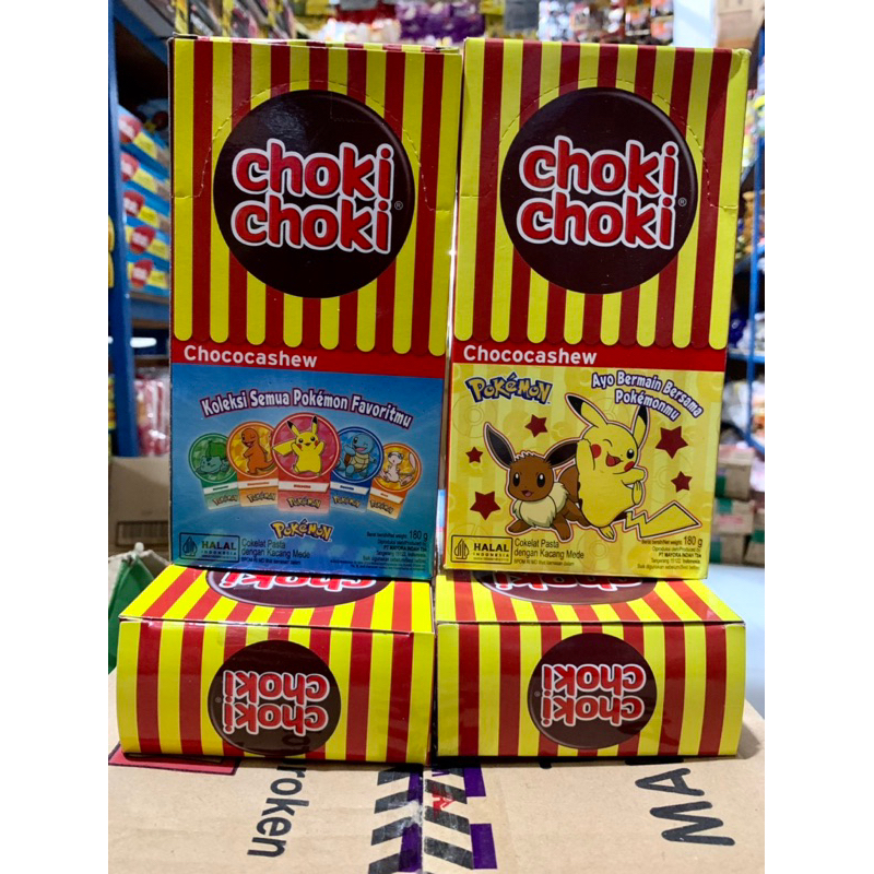 Choki CHOKI Chococashew (20pcs) Chokichoki Pokemon | Shopee Malaysia