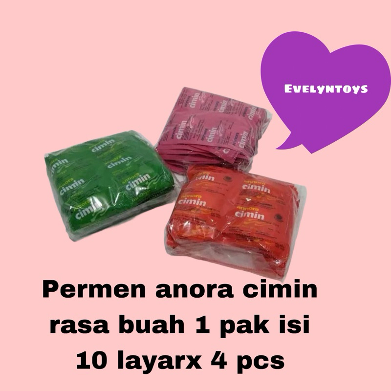 1 pack of anora cimin candy contains 40 pieces per pack | Shopee Malaysia