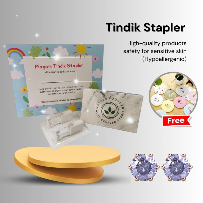 Nature Founder Crown Series Stapler Piercing Tool | Shopee Malaysia