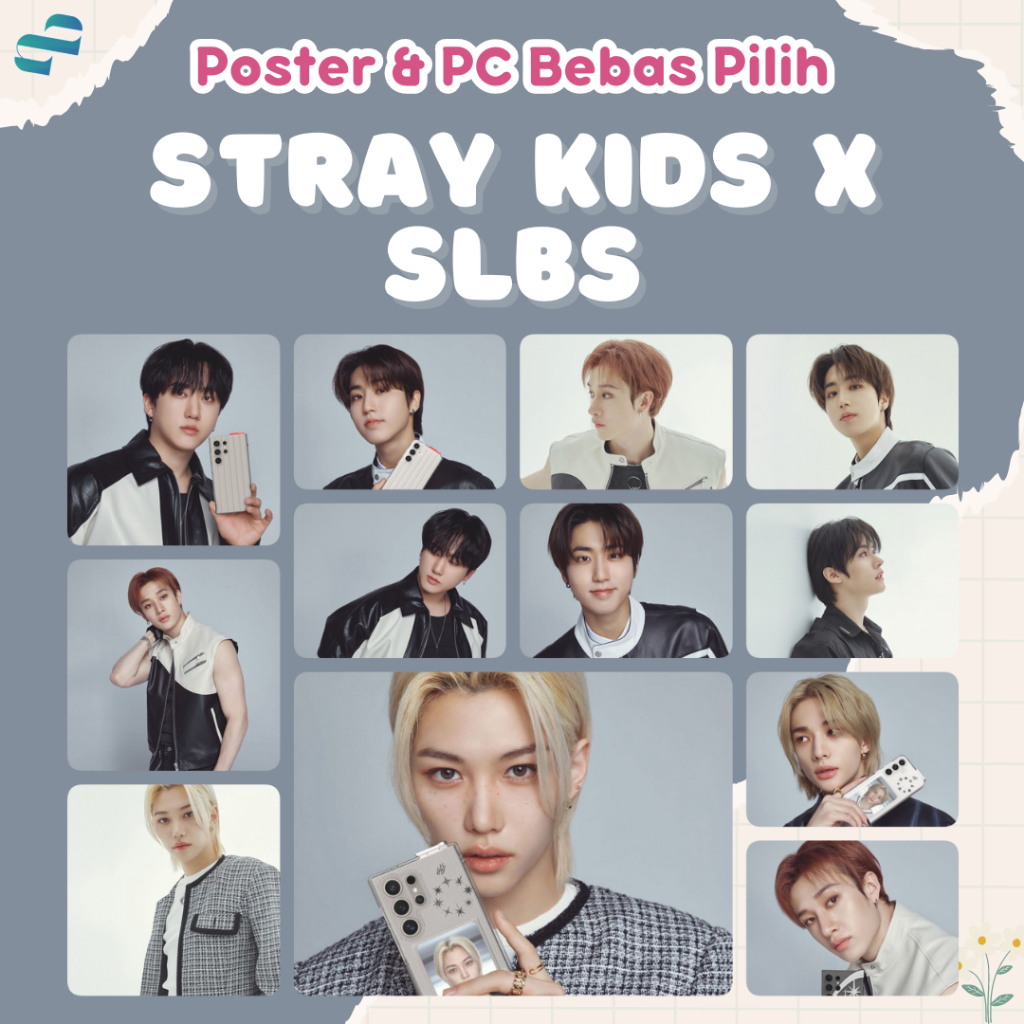Stray KIDS x SLBS Poster - Kpop A4 A5 A6 Poster | Shopee Malaysia