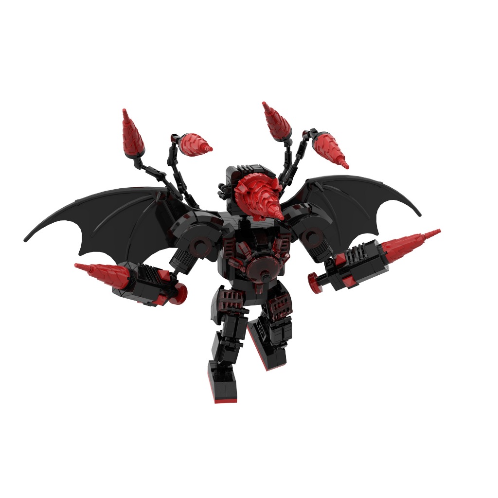 Upgrade Moc skibidi Toilet Titan King Monitor Model Building Blocks ...