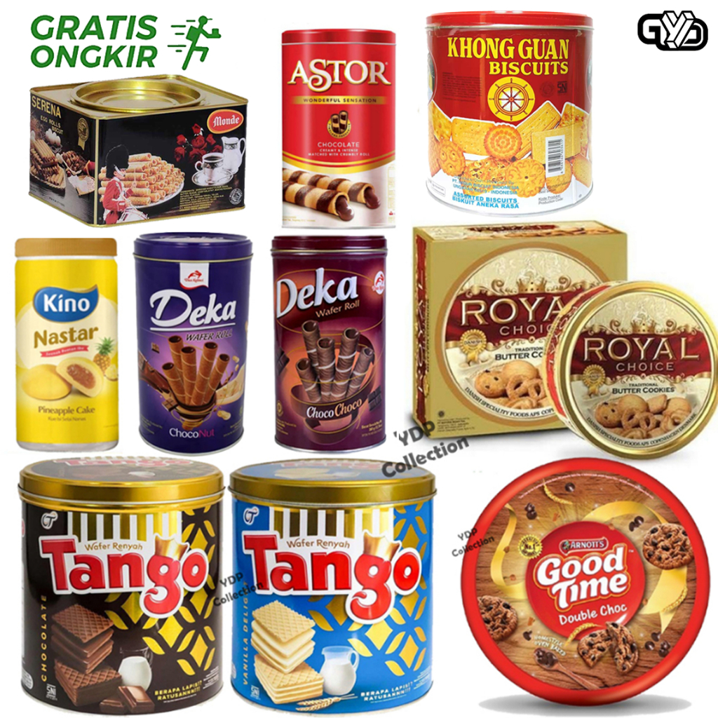 Tango Wafer Can Vanilla Delight 270 gr and Royal Chocolate 270gr ...