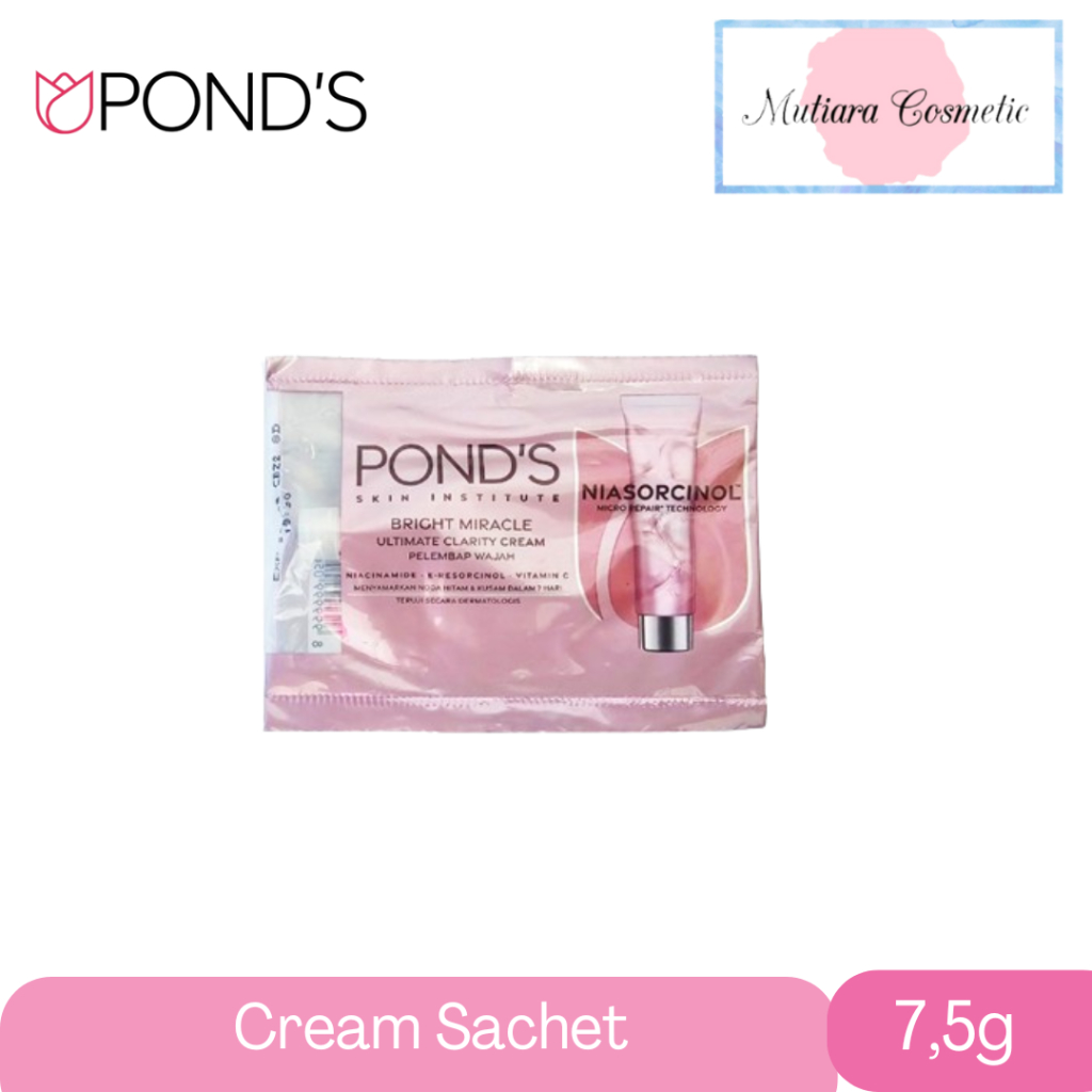 Ponds Bright Beauty Cream Sachet 7.5g | Shopee Malaysia