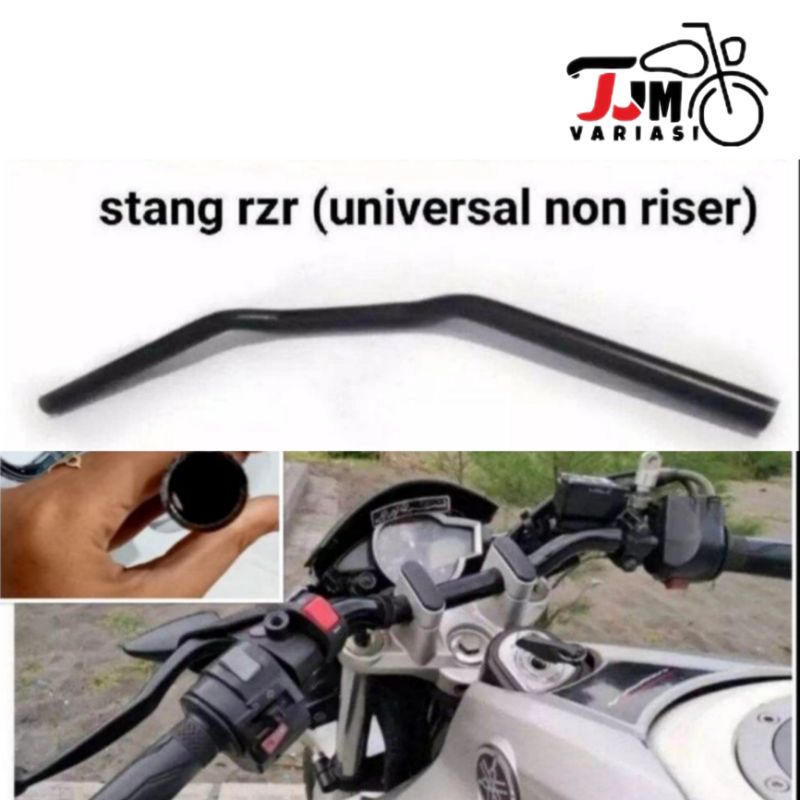 HITAM Black Rzr Handlebar ~ satria fu vixion old cb150r sonic beat ...