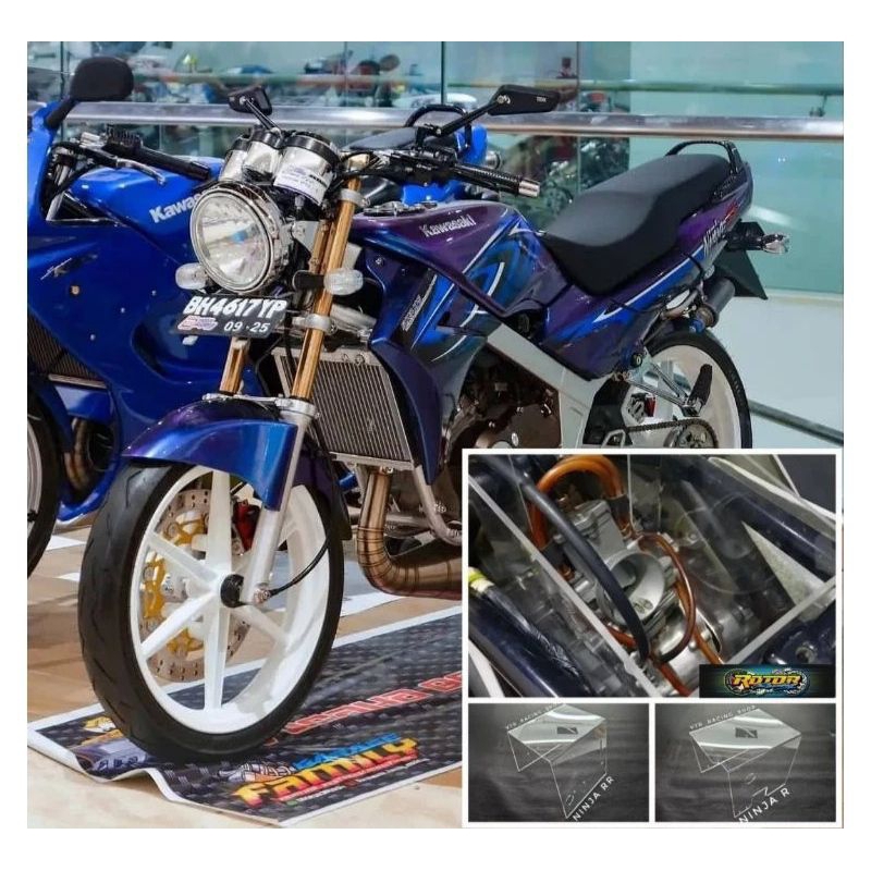 Acrylic Carburetor Tabokan Filter Kawasaki Ninja R/SS Variation 2 Milli ...