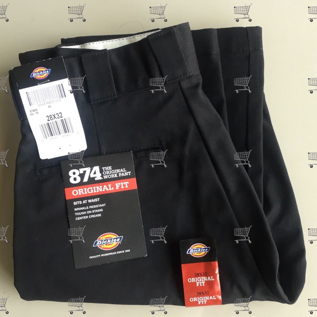 Dickies 874 ORIGINAL FIT BLACK | Shopee Malaysia