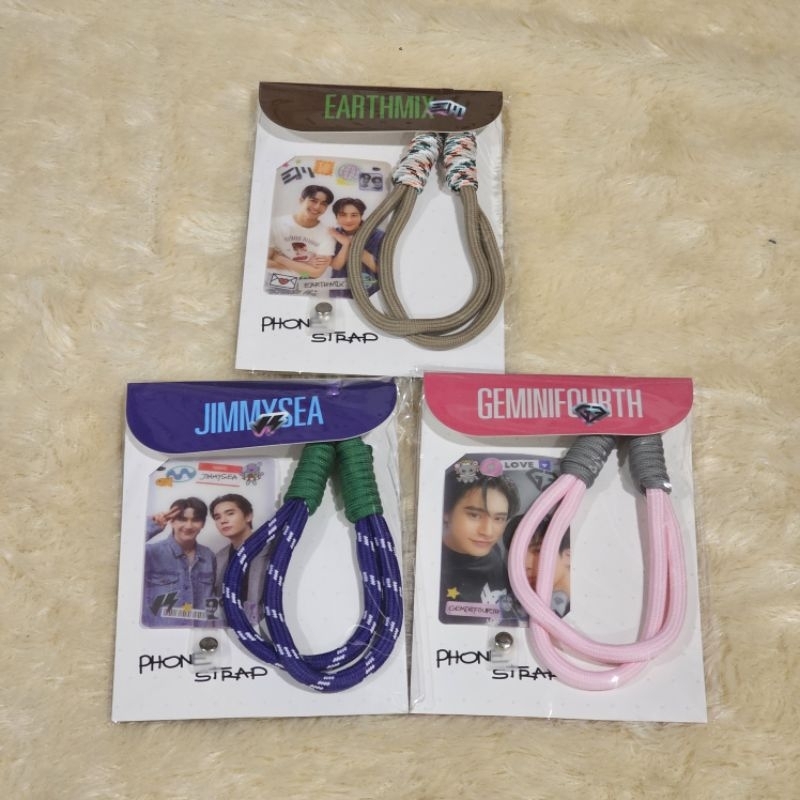GMMTV PHONE STRAP - EARTHMIX GEMINIFOURTH JIMMY SEA (READY INA ...