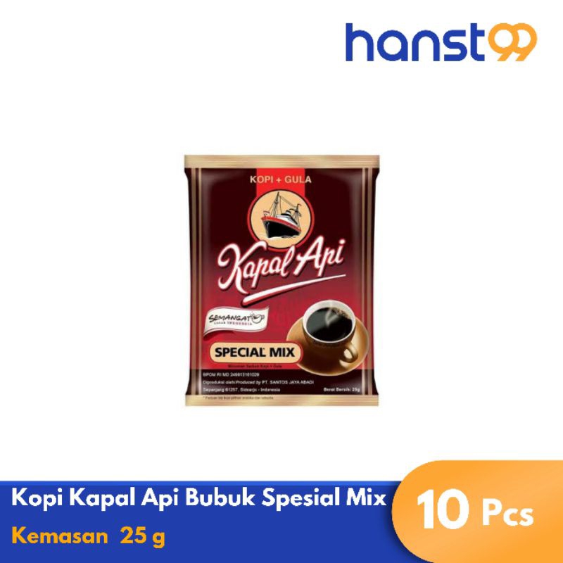 Kapal Api Special Coffee Special Mix 25 grams 10 Sachets | Shopee Malaysia