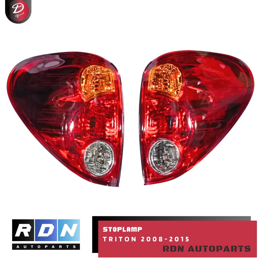 Mitsubishi STRADA TRITON REAR LIGHTS 2008 2009 2010 2011 2012 2013 2014 ...