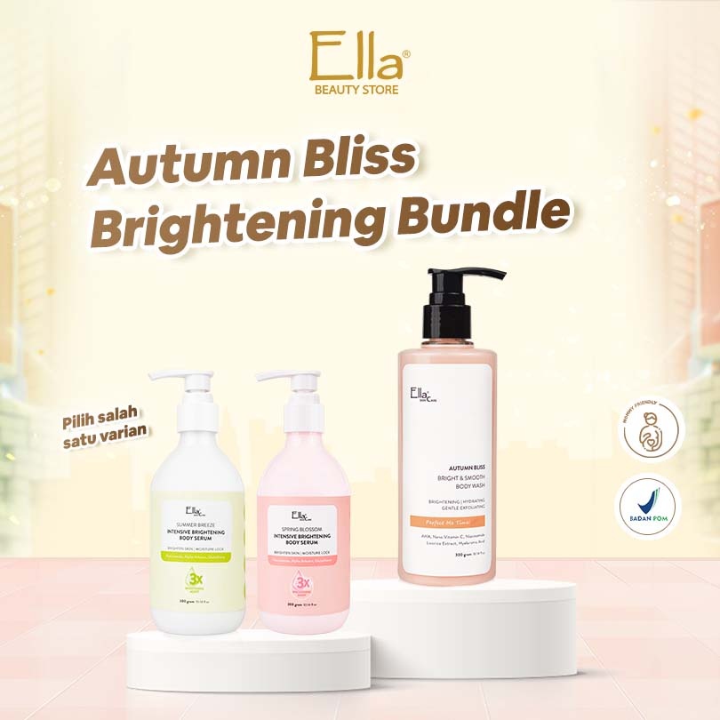 Ella Skincare 2in1 Brightening Bundle - Double Bright and Moisture Lock ...