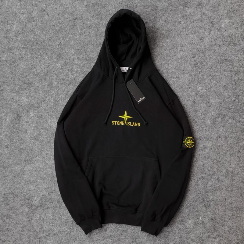 Hoodie Stone Island Embroid Embroidery DB Sweater Hoodie Hype | Shopee ...