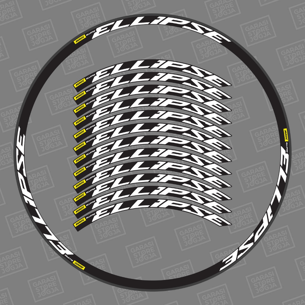 Mavic Ellipse Rims Decal | Shopee Malaysia