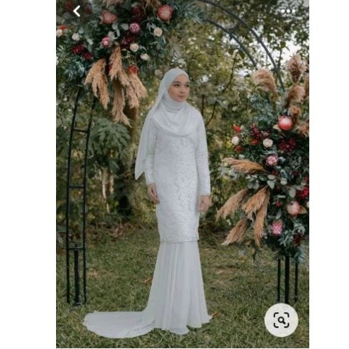 Malay Wedding Dress/Malaysian Syari Wedding Dress | Shopee Malaysia